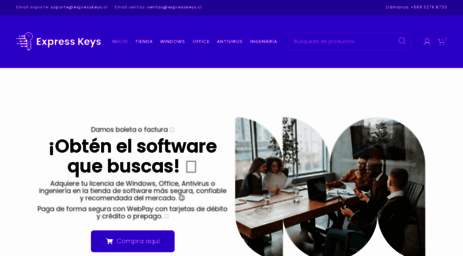 Visit Expresskeys.cl - Líderes en licencias de software | Express Keys.