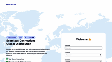 Visit Extranet.hotellinksolutions.com - User Login | Hotel Link Solutions.