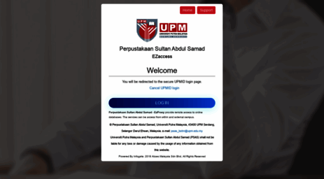 Visit Ezaccess.upm.edu.my - Perpustakaan Sultan Abdul Samad | EZaccess.