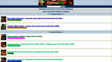 Visit Filmyfly.fi - FilmyFly - Download Latest Movies & Web Series 2025 ...
