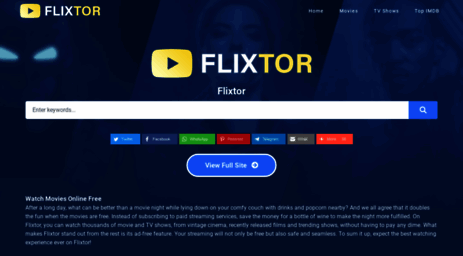 Visit Flixtor.win - Flixtor - Watch movies and Series online free in HD.