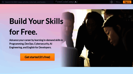 Visit Freecodecamp.org