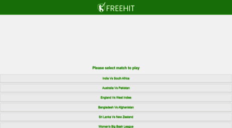 Visit Freehit.eu - Freehit – Watch Live Cricket: IND vs WI, AFG vs BAN ...