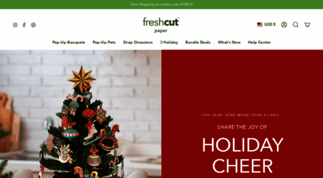 Visit Freshcutpaper.com - Discover Joyful Paper Pop-Up Creations ...