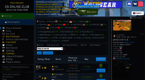 Visit Game.cs-online.club - Game CS 1.6 play Сounter-Strike online free ...