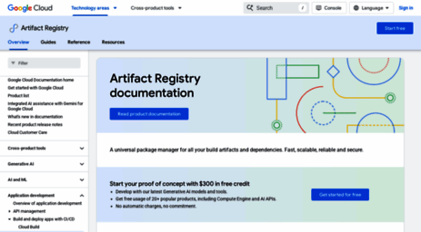 Visit Gcr.io - Artifact Registry documentation | Google Cloud.