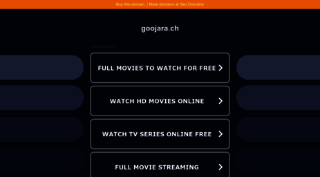Visit Goojara.ch - Goojara.ch.