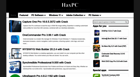 Visit Haxpc.net - HaxPC - Download Cracked PC Software.