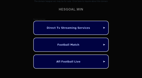Visit Hesgoal.win