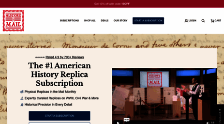 Visit Historybymail.com - History Gifts - Monthly Historic Replica ...