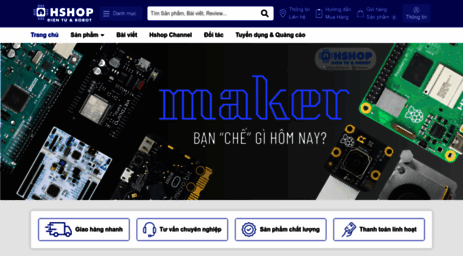 Visit Hshop.vn - Hshop.vn - Điện tử & Robot.