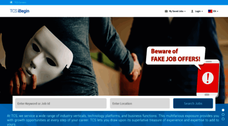 Visit Ibegin.tcs.com - TCS iBegin.