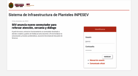 Visit Inpesev2.sev.gob.mx - INPESEV.