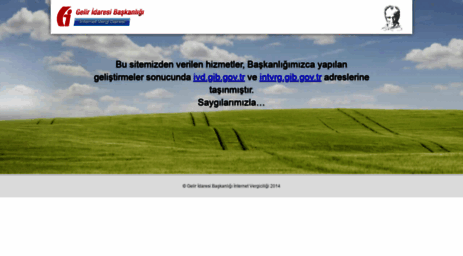 Visit Intvd.gib.gov.tr - GİB İnternet Vergi Dairesi.