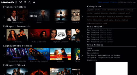 Visit Jobbmintatv.net - JobbMintATv.pro | Ingyen Online N?zhet? Sorozatok minden mennyis?gben.