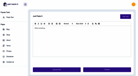 Visit Justpasteit.in - Just Paste It - Copy Paste and Share Text Online.