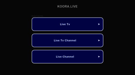 Visit Koora.live