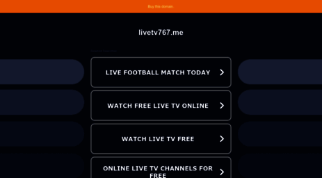 Visit Livetv767.me - Livetv767.me.