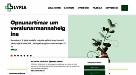 Visit Lyfja.is - Lyfja | 41 apótek og útibú um land allt.