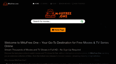 Visit M4ufree.one - Watch Movies and TV Series Online for Free ...