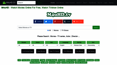 Visit M4uhd.cc