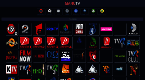 Visit Manutv.org - Tv Online - Programe tv gratis pe Manutv.