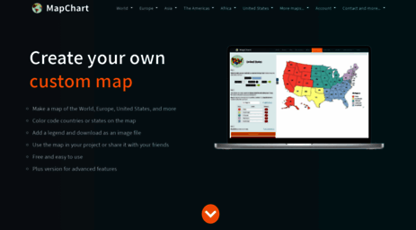 Visit Mapchart.net - Create your own Custom Map | MapChart.
