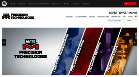 Visit Mate.com - Workholding, Press Brake, Punch Press by Mate ...