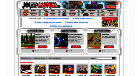 Visit Maxgames.com - Max Games | Play Free Internet Games to the Max!.
