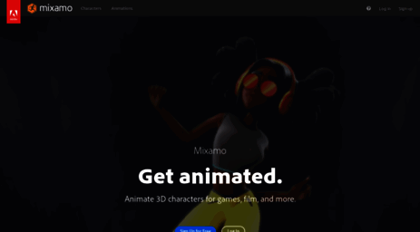 Visit Mixamo.com - Mixamo.