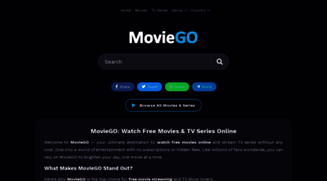 Visit Moviego.io - MovieGO - Watch Free Movies & TV Series Online.