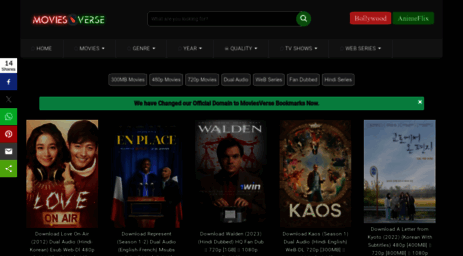 Visit Moviesverse.tv - MoviesVerse | Movies Verse - 480p Movies, 720p ...