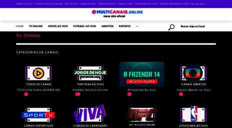 Visit Multicanais.tv - Multicanais - OFICIAL FULL HD SEM DELAY.