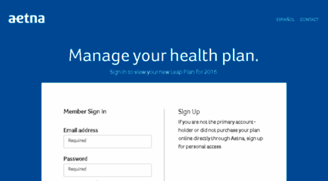 Visit My.aetna.com