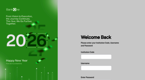 Visit Mybankone.com - BankOne - Login Page.