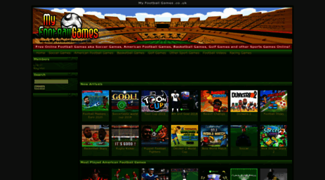Visit Myfootballgames.co.uk - Football Games - Soccer Games - Free ...