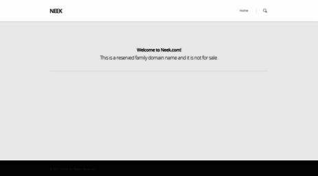 Visit Neek.com - NEEK.