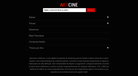 Visit Netcinetv.ch - NetCine: Filmes e Séries Online Grátis.
