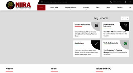 Visit Nira.go.ug - NIRA | National Identification & Registration Authority.