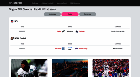 Visit Official.nflstreams.to - Original NFL Streams | Reddit NFL ...