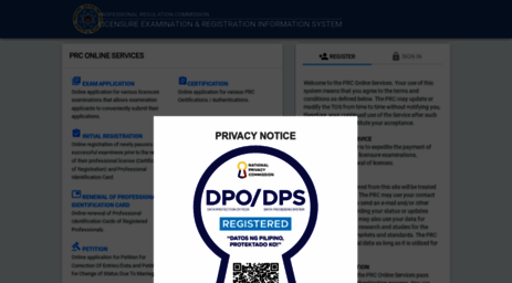 Visit Online.prc.gov.ph - LERIS | Professional Regulation Commission.
