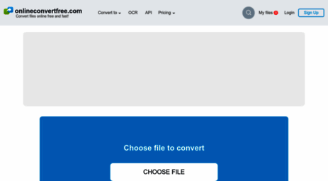 Visit Onlineconvertfree.com - File Converter - online converter OnlineConvertFree.