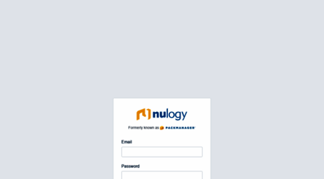 Visit Packmanager.nulogy.net - Sign In to Nulogy.