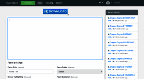 Visit Pastemytxt.com - Default Web Site Page.