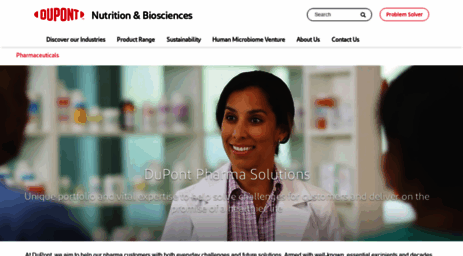 Visit Pharma.dupont.com - Pharmaceuticals.