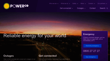 Visit Powerco.co.nz - Powerco: Home.