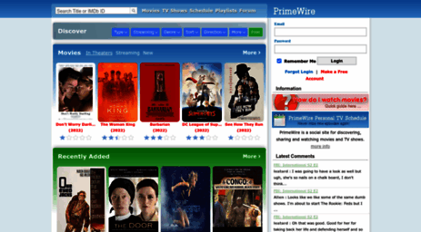Visit Primewire.tf - PrimeWire - Social Movie & TV Tracker.