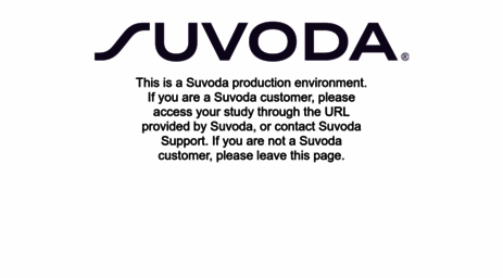 Visit Prod.suvoda.com - Suvoda WEB.