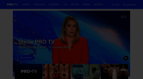 Visit Protv.ro - PRO TV.
