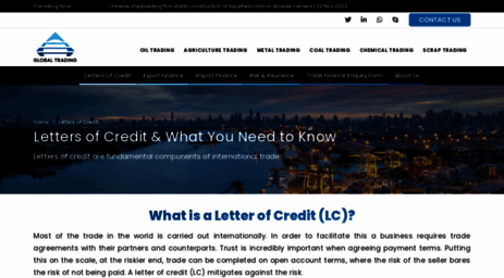 Visit Ptt.com - Global Trading | Letters of Credit.